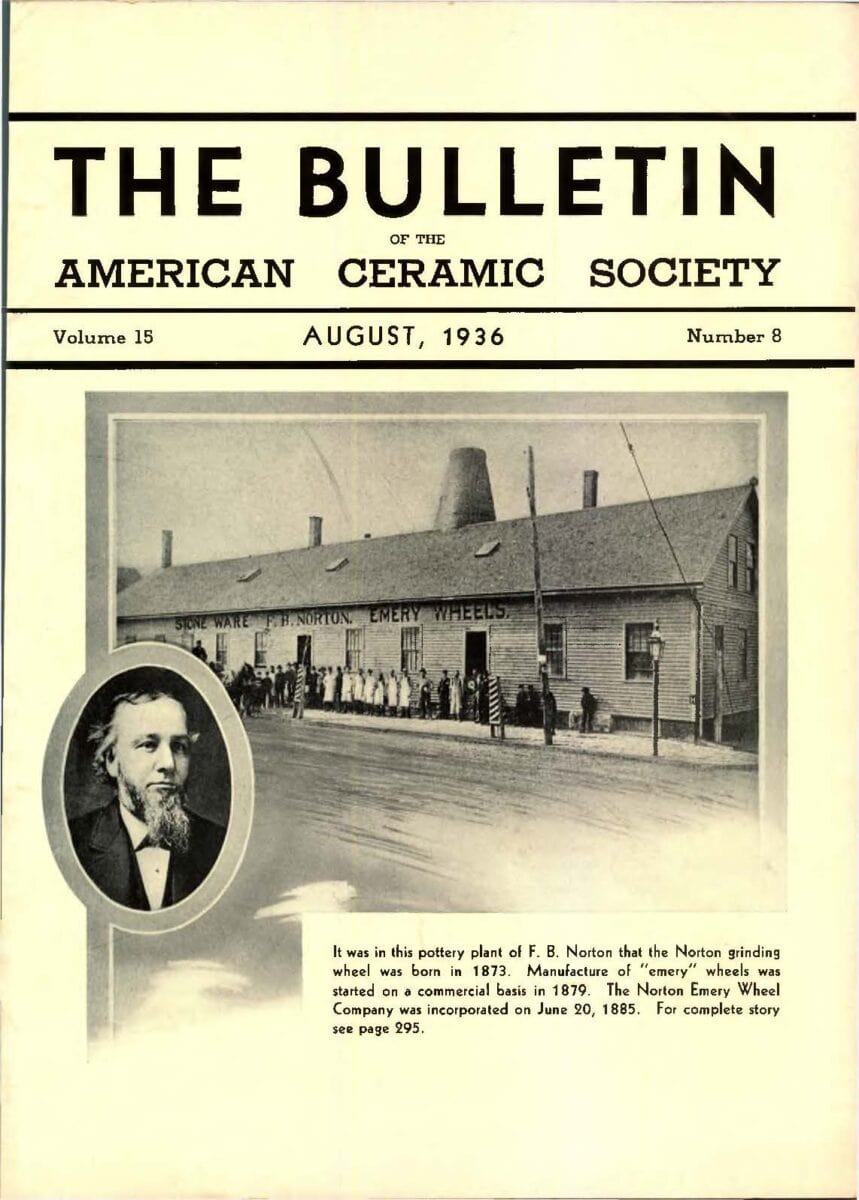 August 1936 – ACerS Bulletin