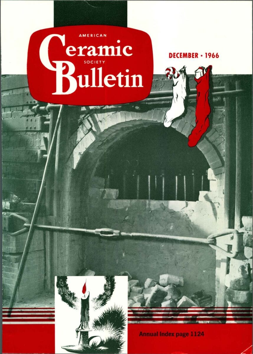 December 1966 – ACerS Bulletin