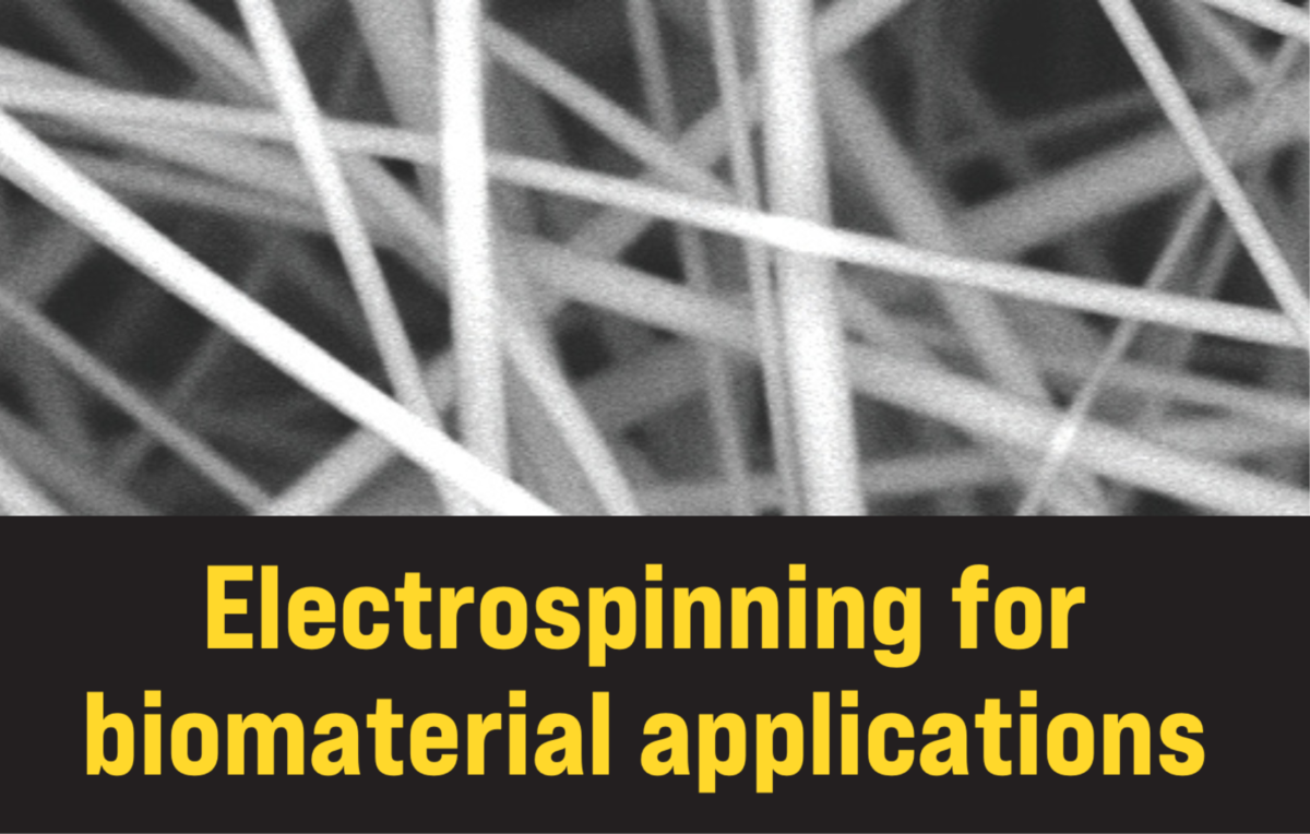 Electrospinning for biomaterial applications