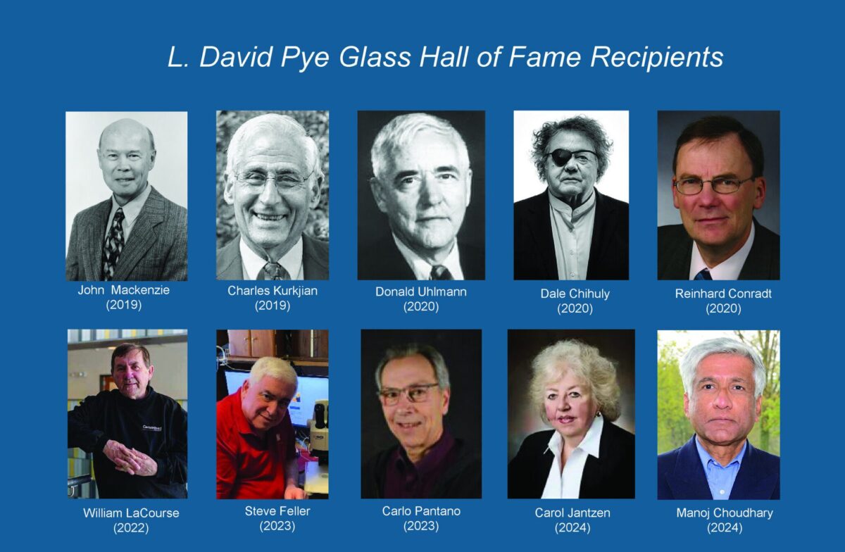 L. David Pye Glass Hall of Fame Award – ACerS Bulletin