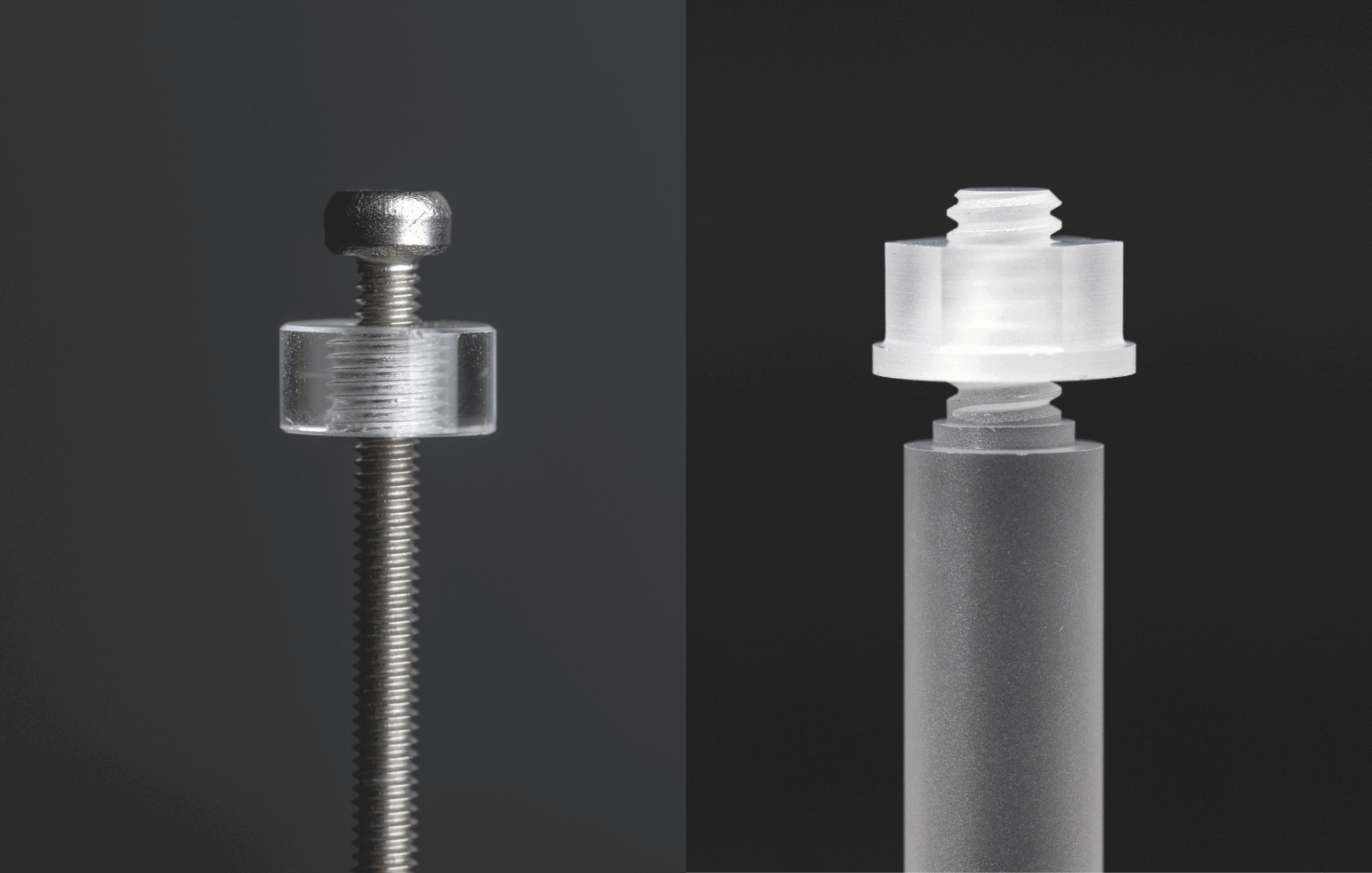 Pushing the boundaries: Internally threaded post-fired ceramics